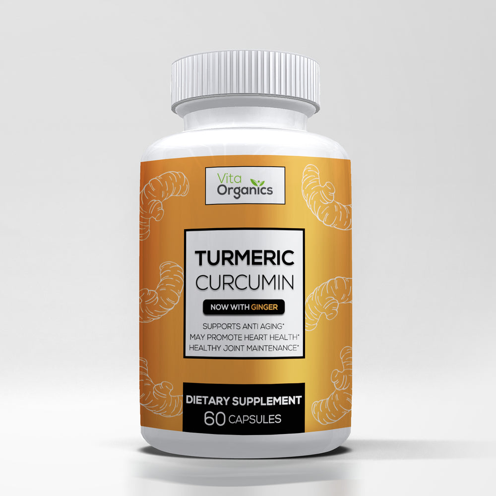 Turmeric Curcumin With Ginger – Vita Organics